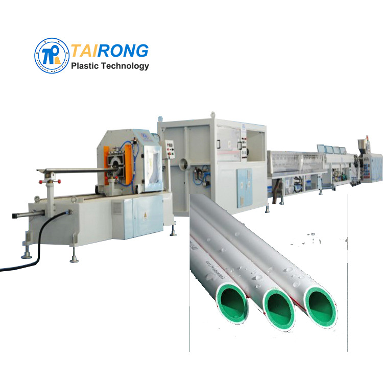 Automatically PUFF wide fiberglass ppr pipe production line//fiberglass ppr pipe extrusion line